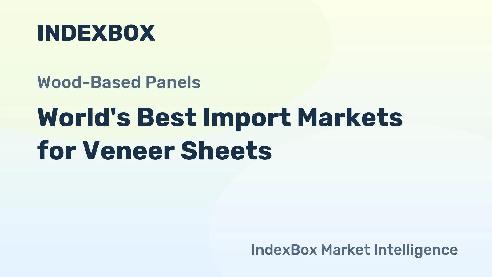 World's Best Import Markets for Veneer Sheets