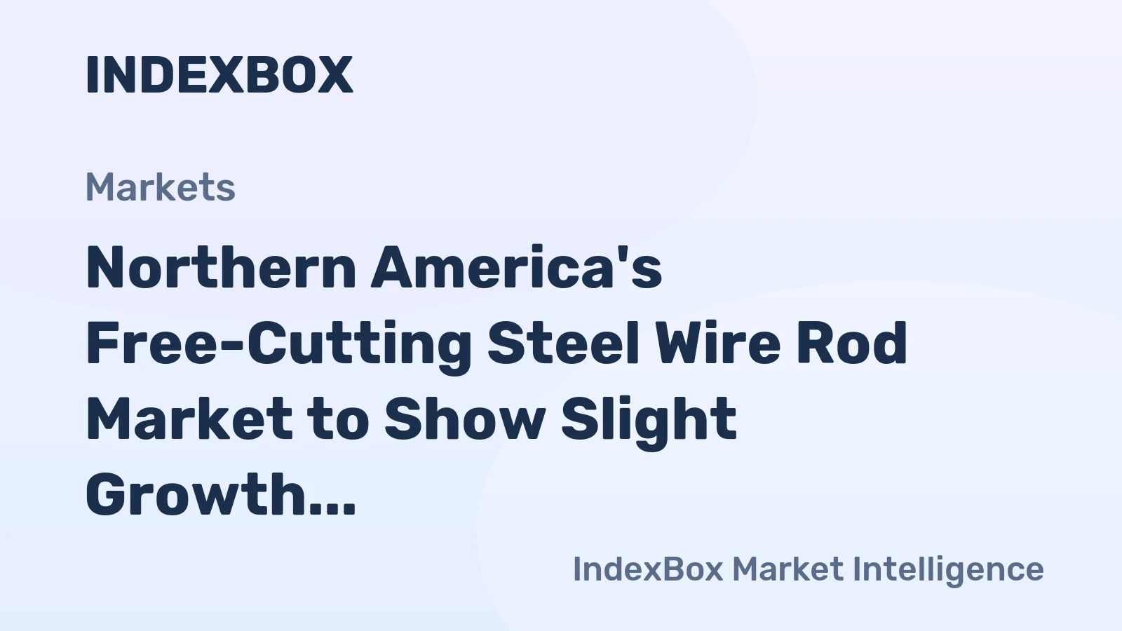 Northern America's Free-Cutting Steel Wire Rod Market to Show Slight Growth with a CAGR of +0.5% between 2024 and 2035