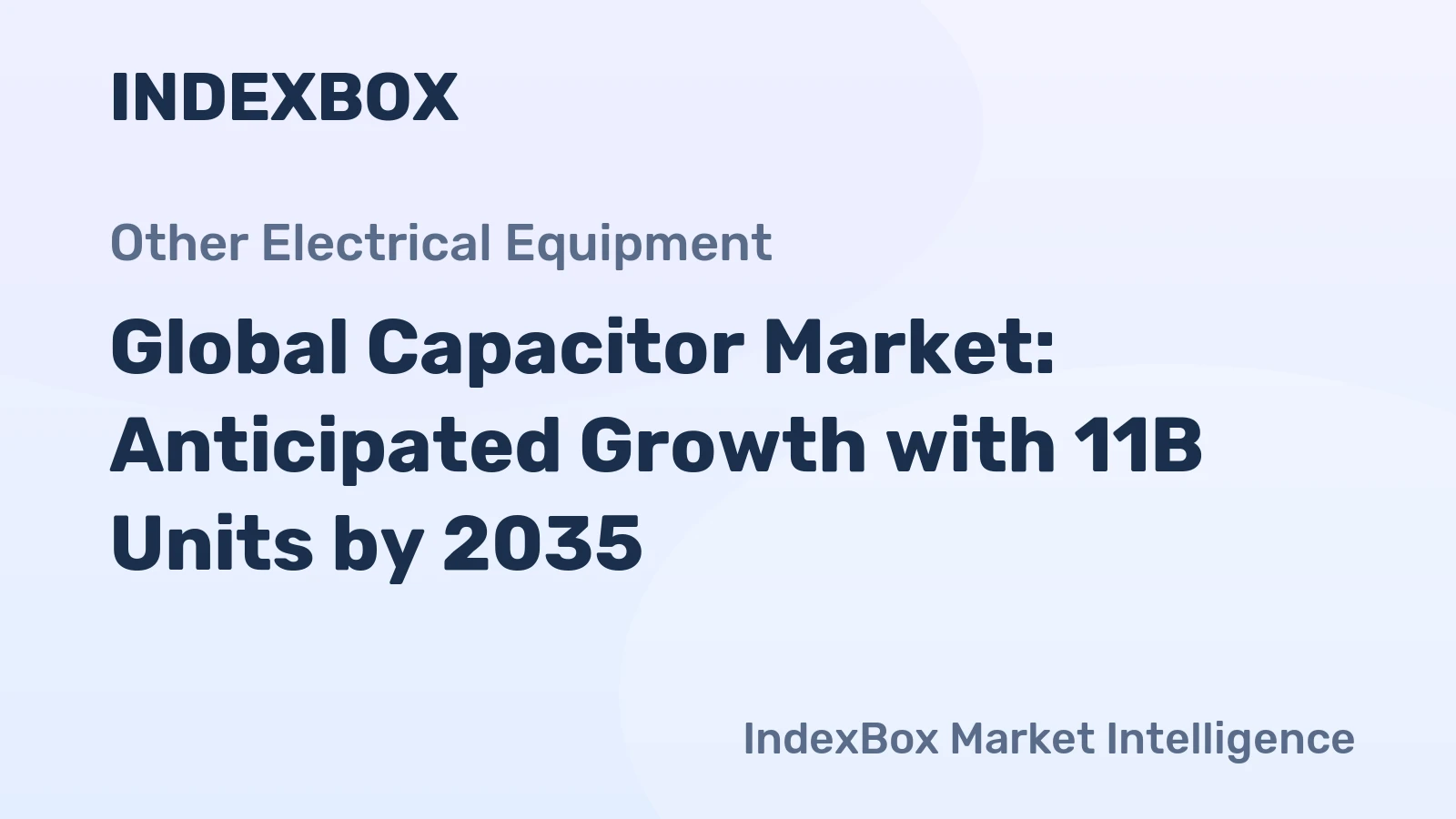 Global Capacitor Market: Anticipated Growth with 11B Units by 2035