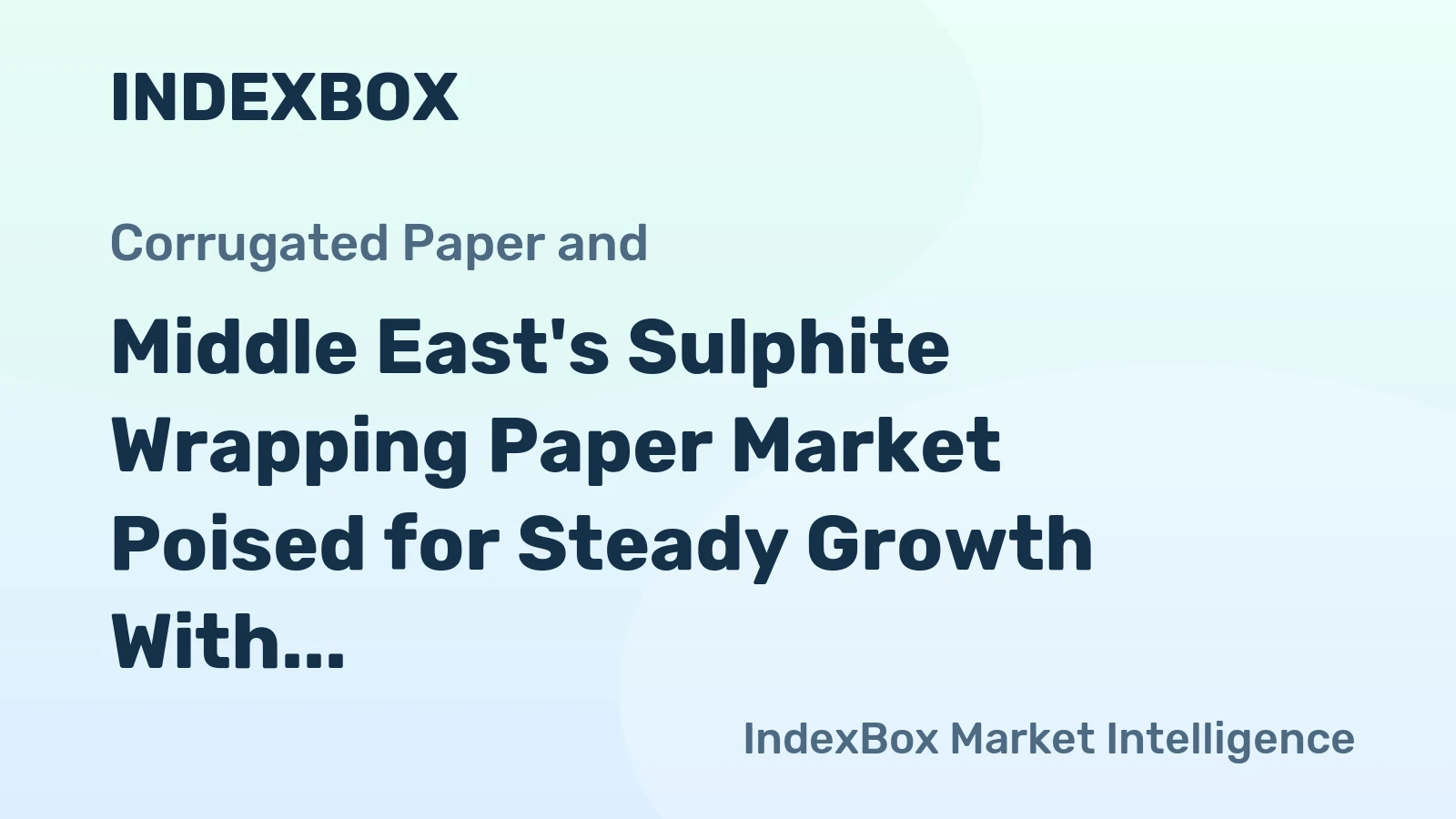 Middle East's Sulphite Wrapping Paper Market Poised for Steady Growth With 2% CAGR Through 2035
