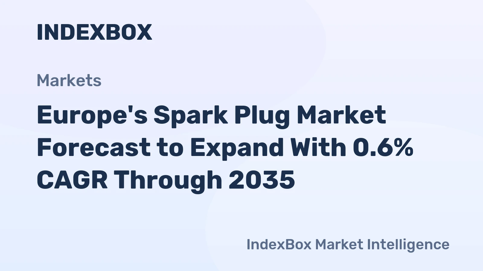 Europe's Spark Plug Market Forecast to Expand With 0.6% CAGR Through 2035