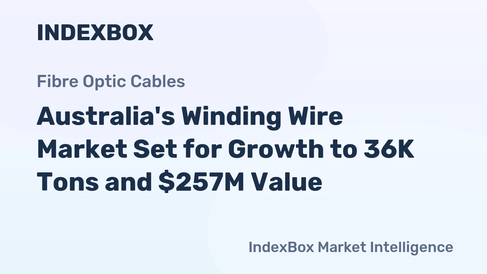 Australia's Winding Wire Market Set for Growth to 36K Tons and $257M Value