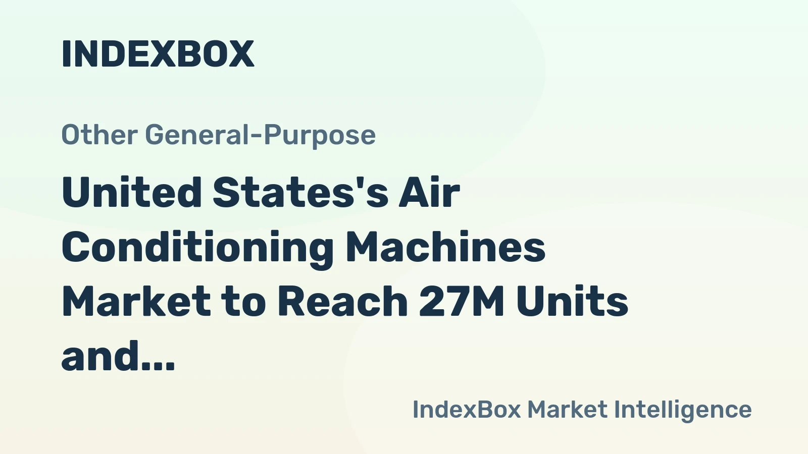 United States's Air Conditioning Machines Market to Reach 27M Units and $8.8B by 2035