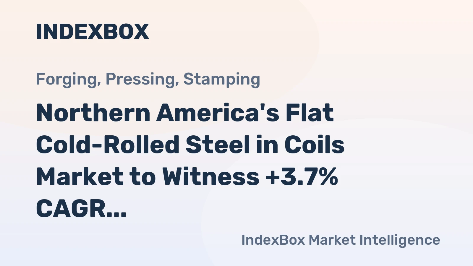Northern America's Flat Cold-Rolled Steel in Coils Market to Witness +3.7% CAGR Growth from 2024 to 2035