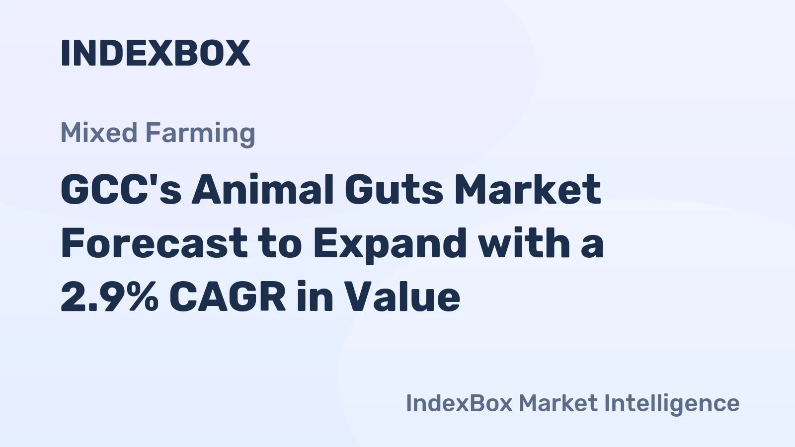 GCC's Animal Guts Market Forecast to Expand with a 2.9% CAGR in Value