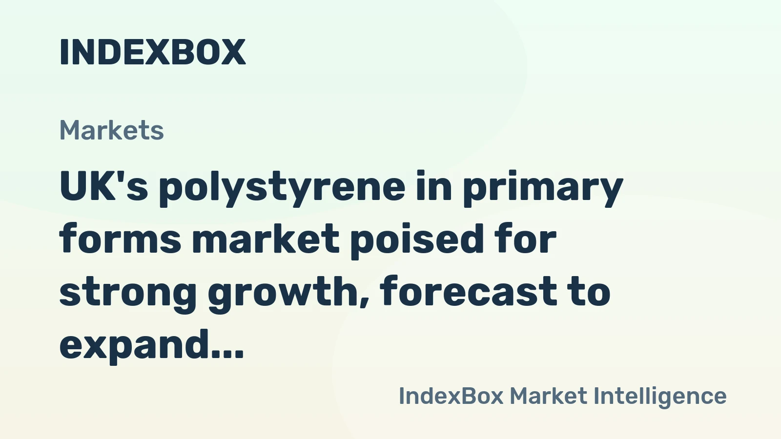 UK's polystyrene in primary forms market poised for strong growth, forecast to expand at a +8.3% CAGR through 2035 driven by rising demand.