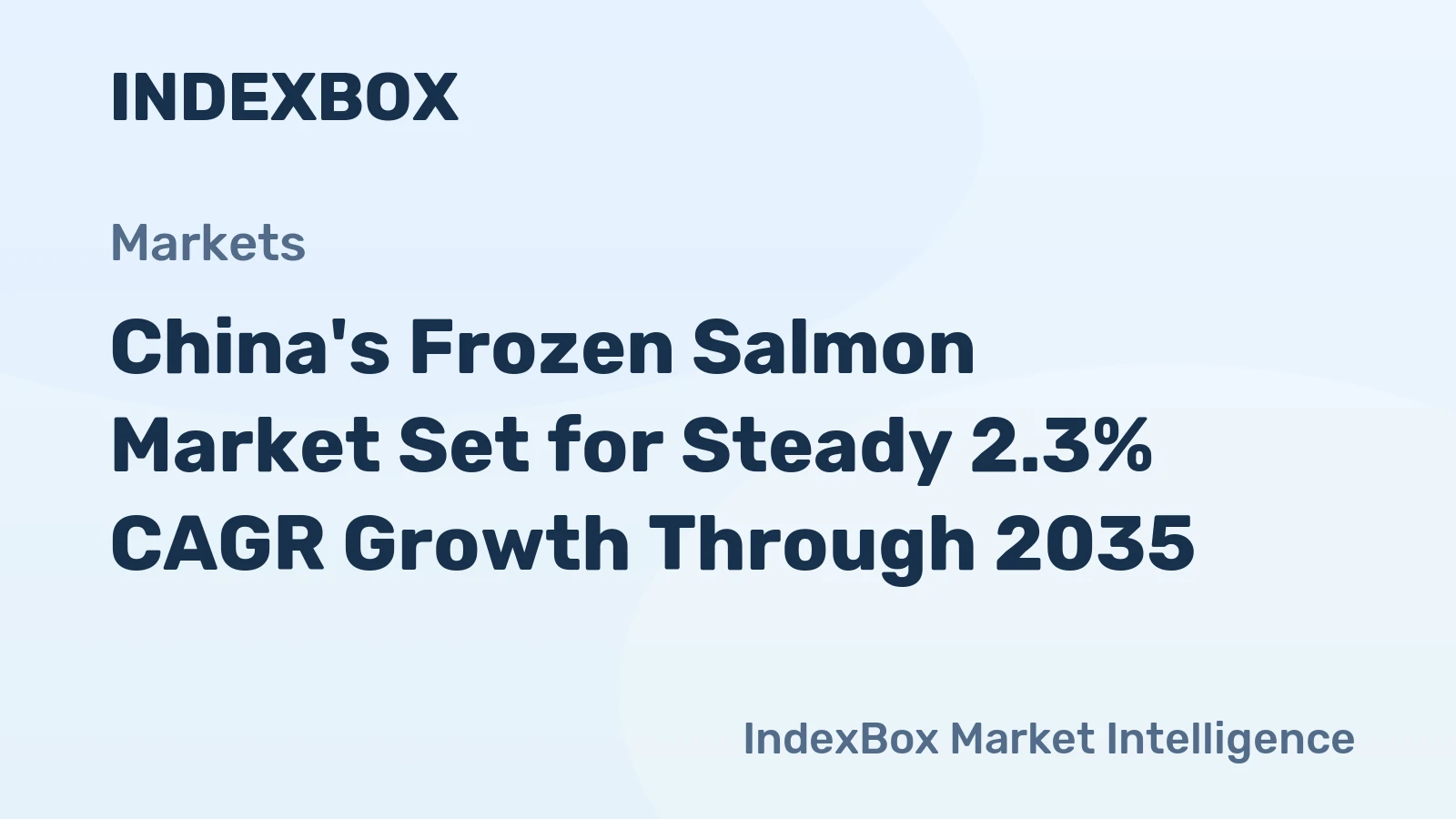 China's Frozen Salmon Market Set for Steady 2.3% CAGR Growth Through 2035