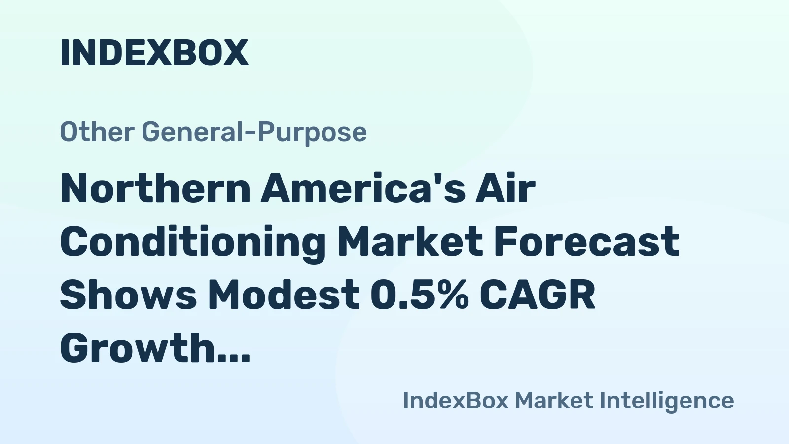 Northern America's Air Conditioning Market Forecast Shows Modest 0.5% CAGR Growth Through 2035