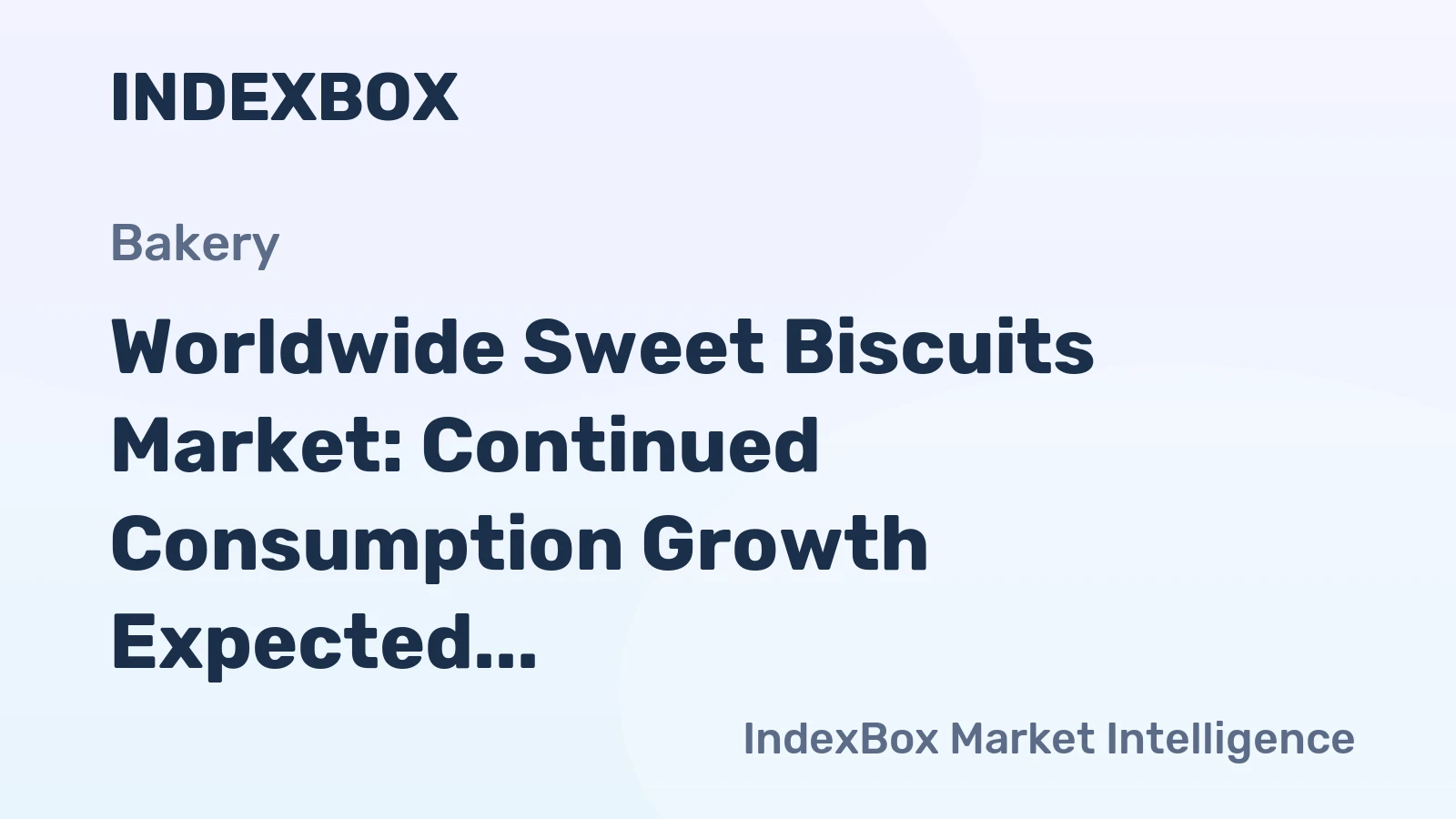 Worldwide Sweet Biscuits Market: Continued Consumption Growth Expected with +1.1% CAGR from 2024 to 2035