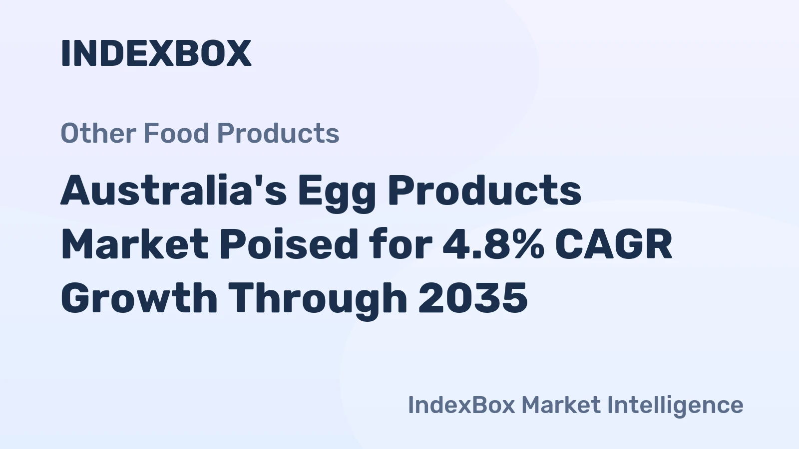 Australia's Egg Products Market Poised for 4.8% CAGR Growth Through 2035