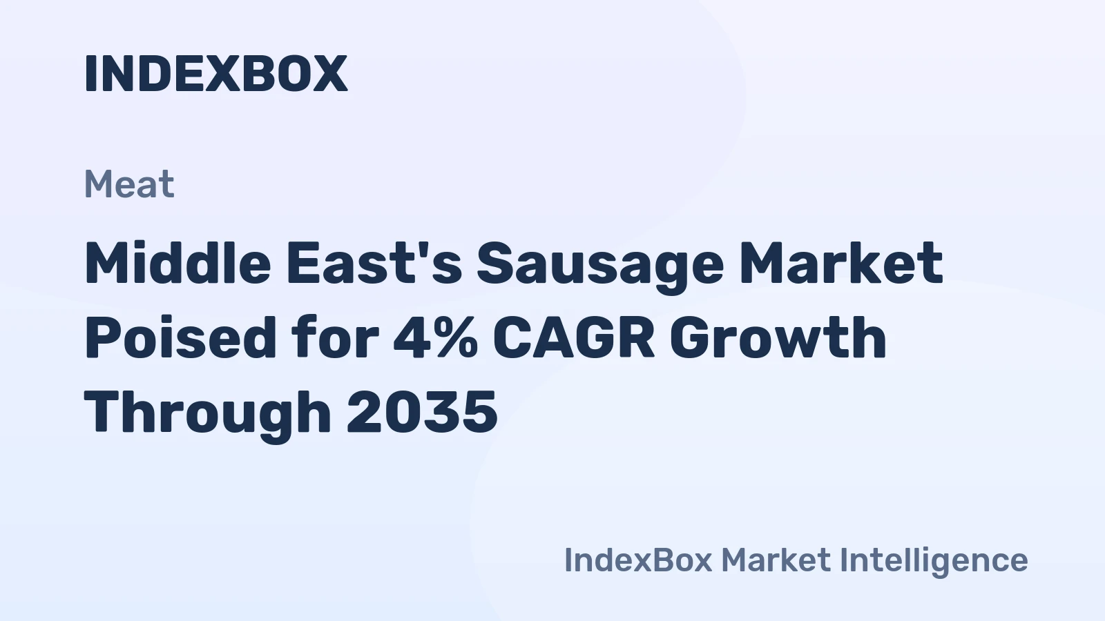 Middle East's Sausage Market Poised for 4% CAGR Growth Through 2035