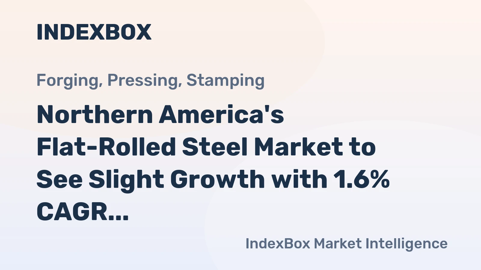 Northern America's Flat-Rolled Steel Market to See Slight Growth with 1.6% CAGR by 2035