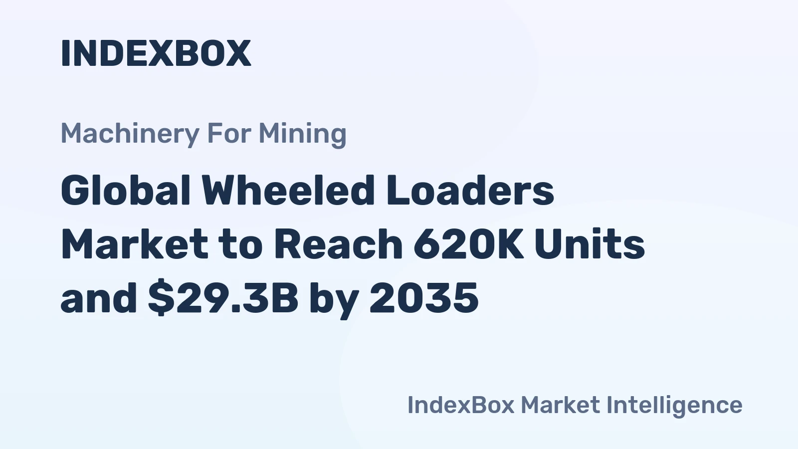 Global Wheeled Loaders Market to Reach 620K Units and $29.3B by 2035