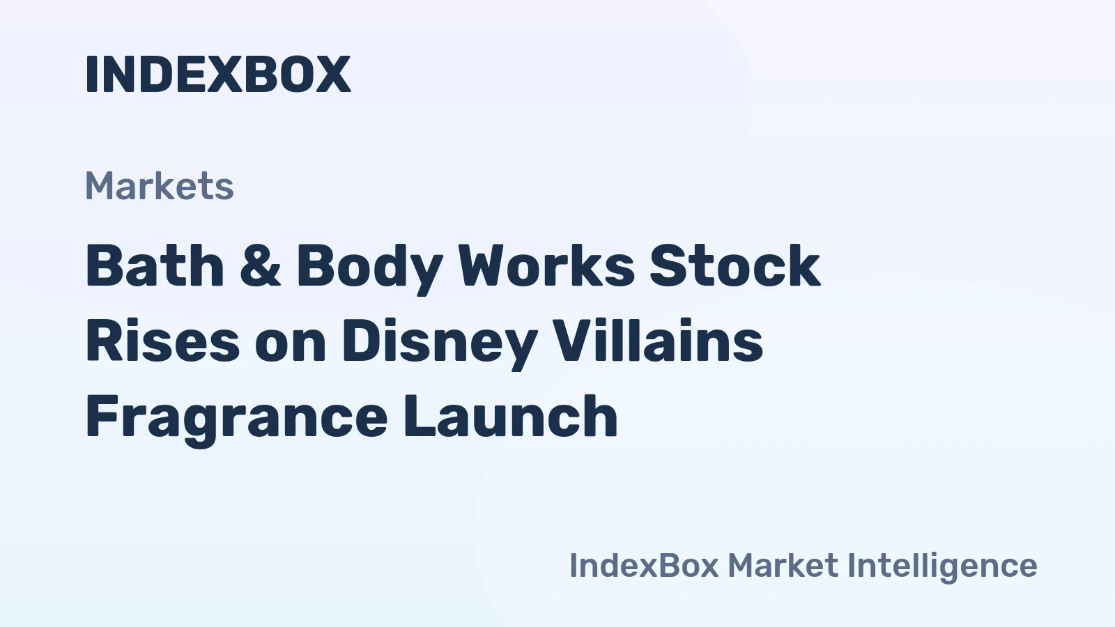 Bath & Body Works Stock Rises on Disney Villains Fragrance Launch
