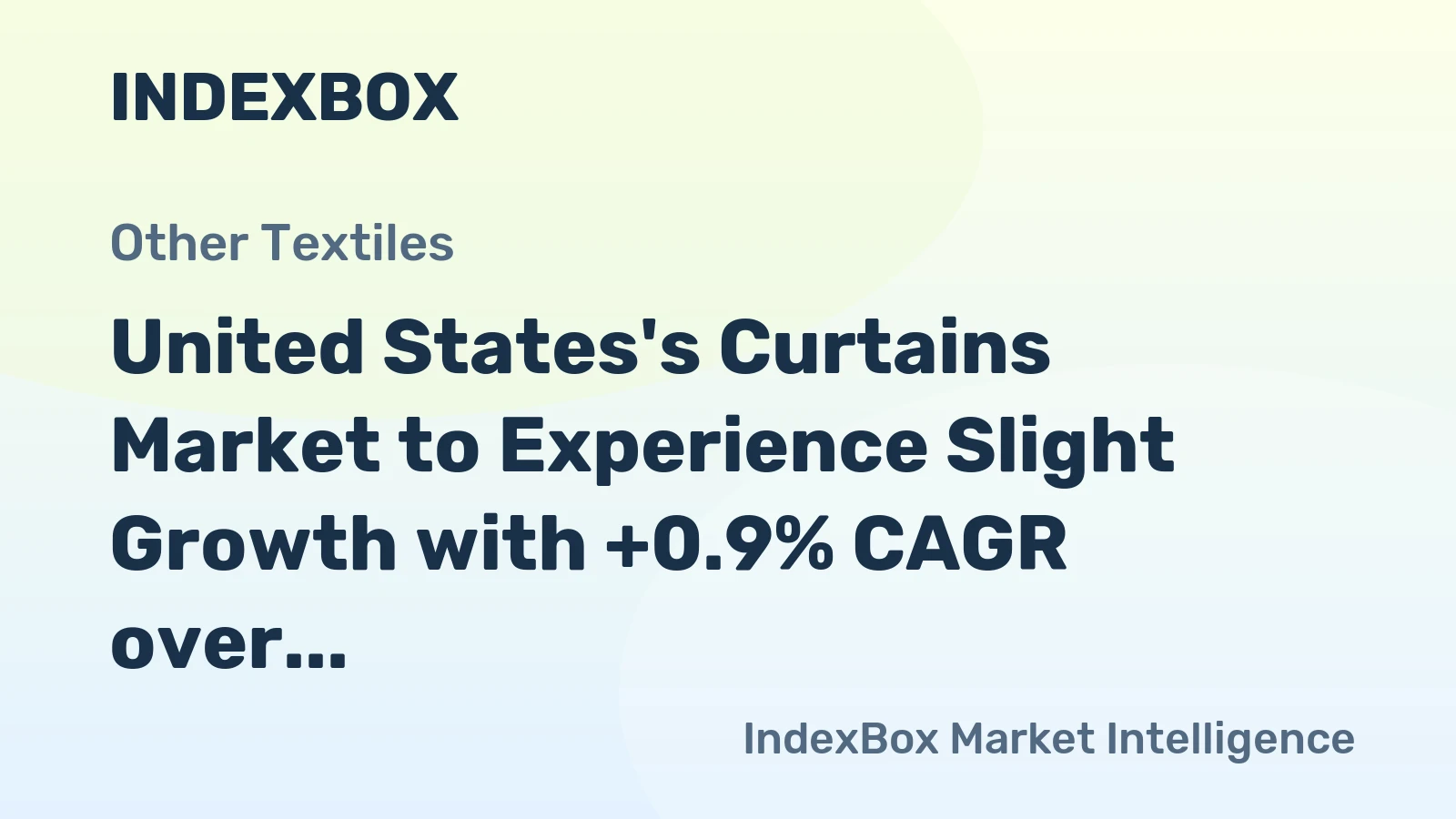 United States's Curtains Market to Experience Slight Growth with +0.9% CAGR over Next Decade