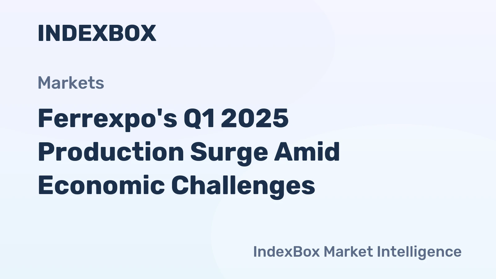 Ferrexpo's Q1 2025 Production Surge Amid Economic Challenges
