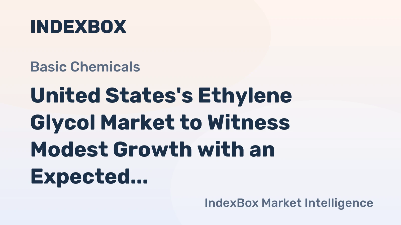 United States's Ethylene Glycol Market to Witness Modest Growth with an Expected CAGR of +0.9% from 2024-2035, Reaching 1.5M Tons