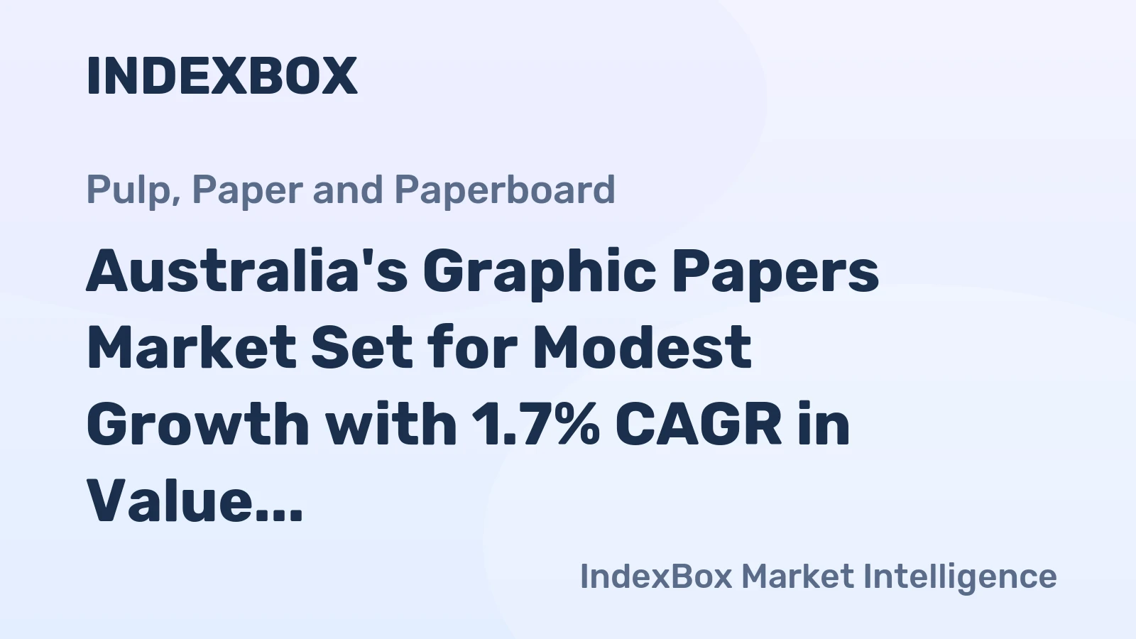 Australia's Graphic Papers Market Set for Modest Growth with 1.7% CAGR in Value Through 2035