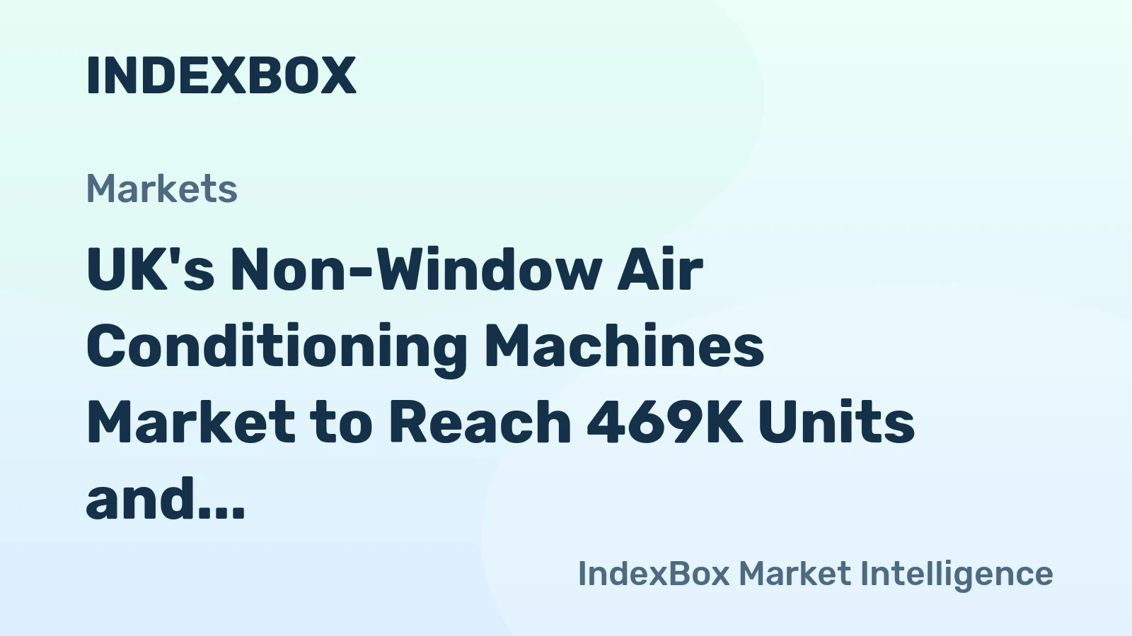 UK's Non-Window Air Conditioning Machines Market to Reach 469K Units and $585M by 2035, with Slow but Steady Growth