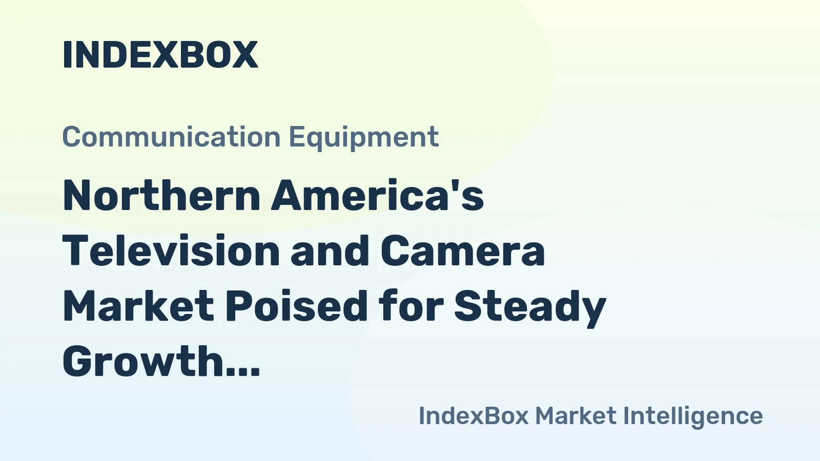 Northern America's Television and Camera Market Poised for Steady Growth With 3% CAGR Through 2035