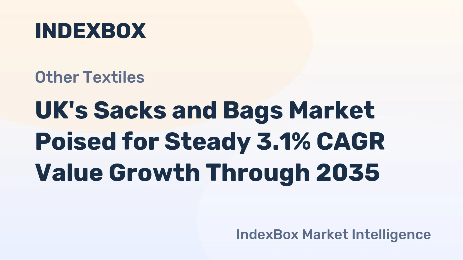 UK's Sacks and Bags Market Poised for Steady 3.1% CAGR Value Growth Through 2035