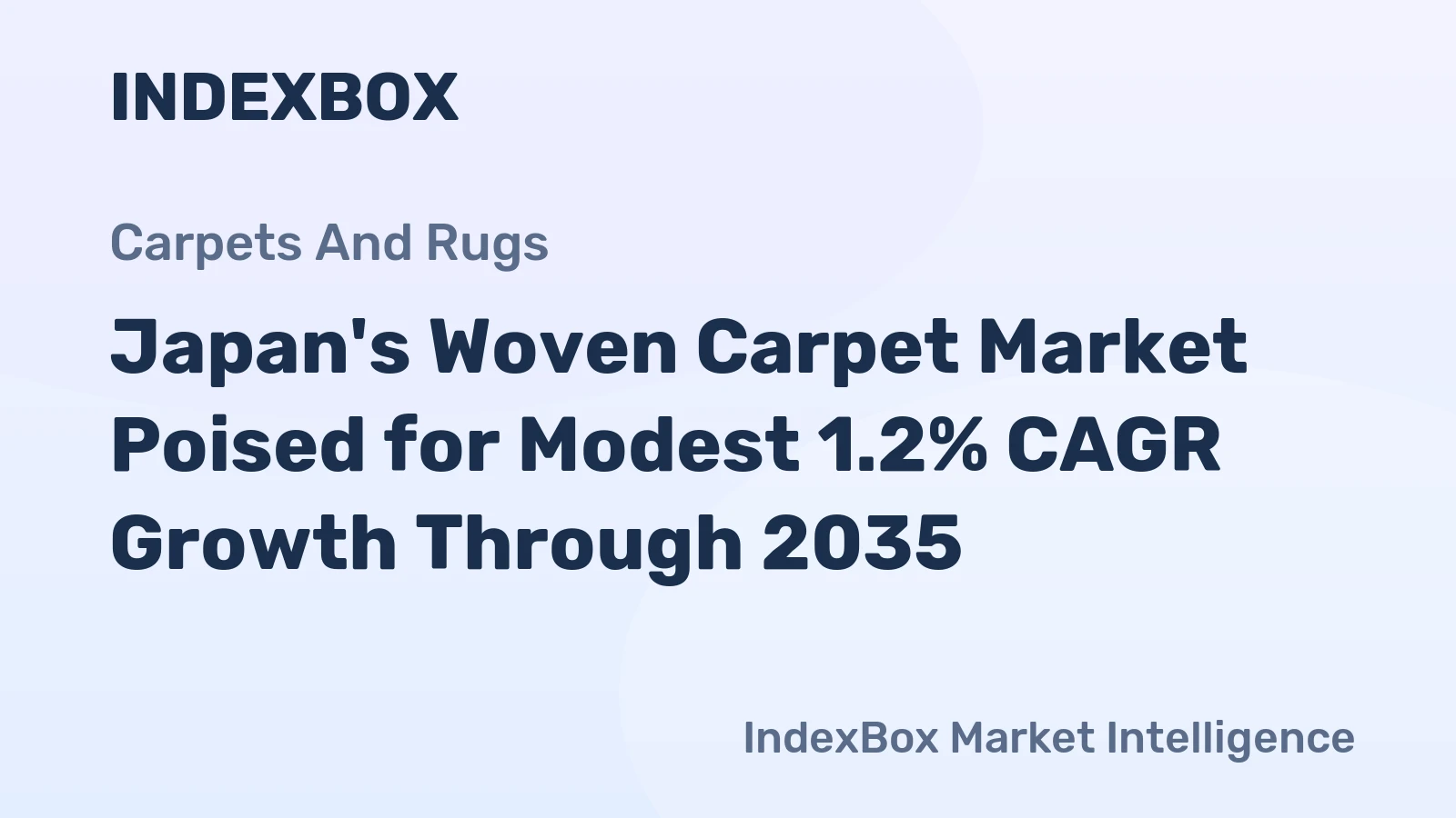 Japan's Woven Carpet Market Poised for Modest 1.2% CAGR Growth Through 2035