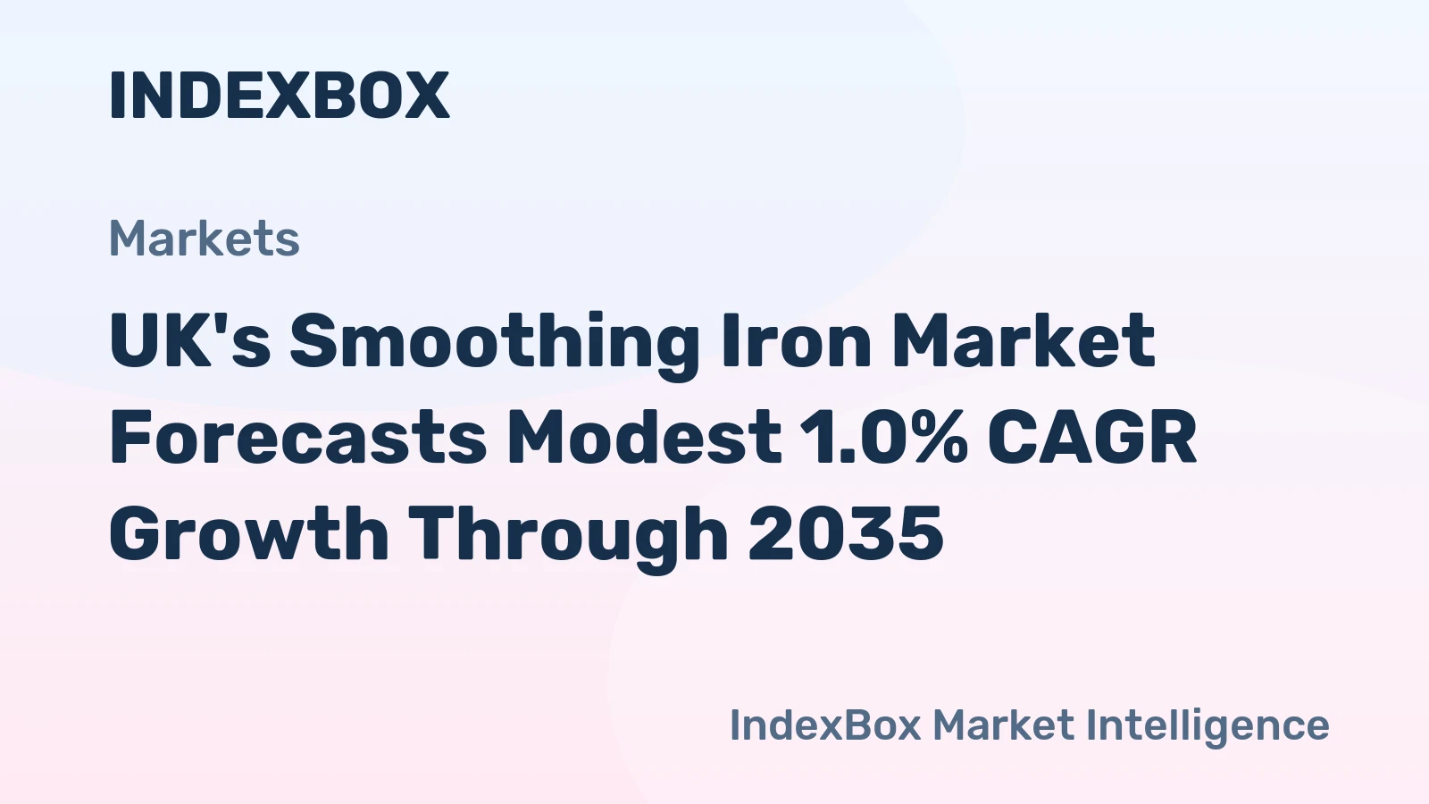 UK's Smoothing Iron Market Forecasts Modest 1.0% CAGR Growth Through 2035