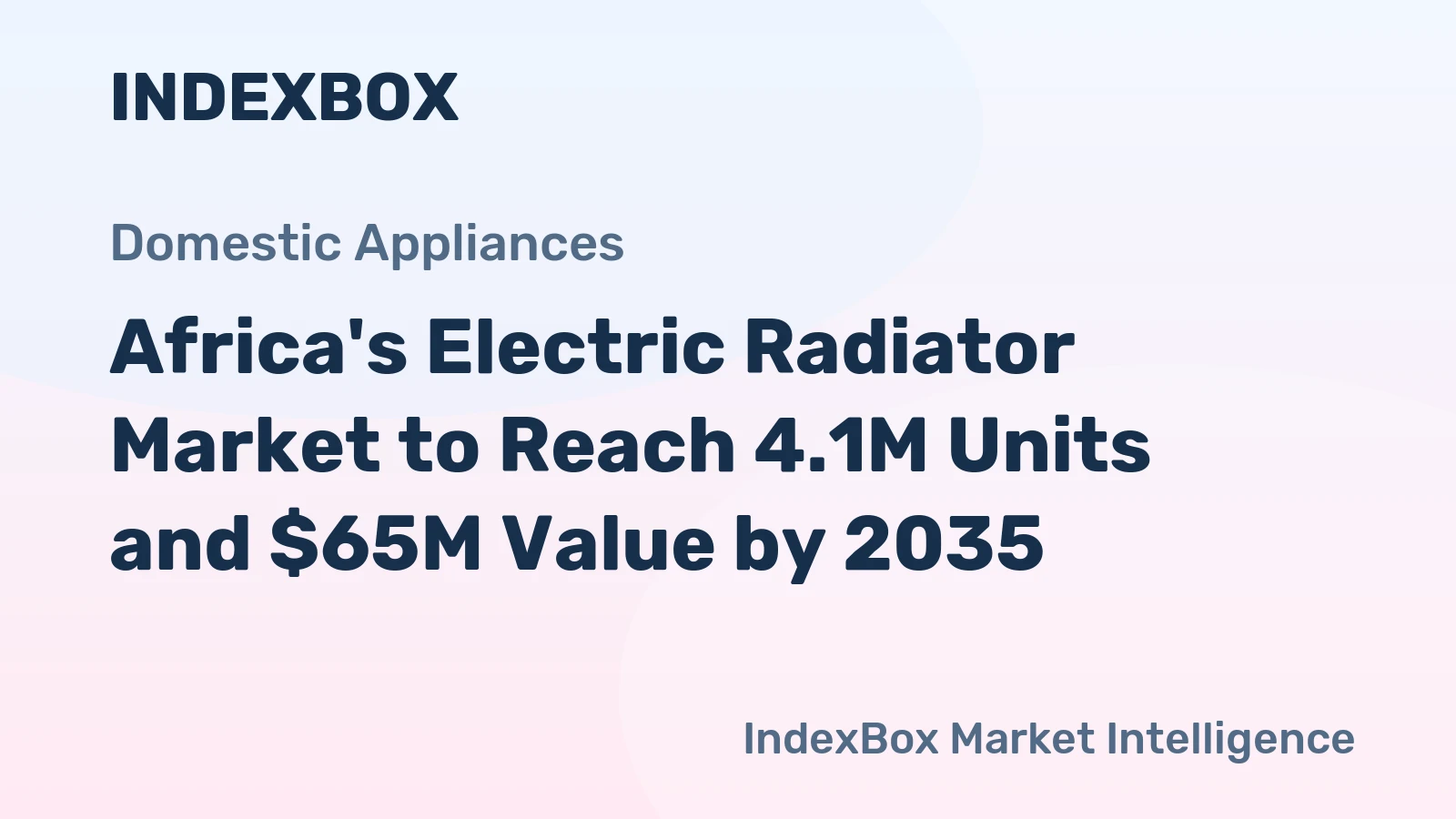 Africa's Electric Radiator Market to Reach 4.1M Units and $65M Value by 2035