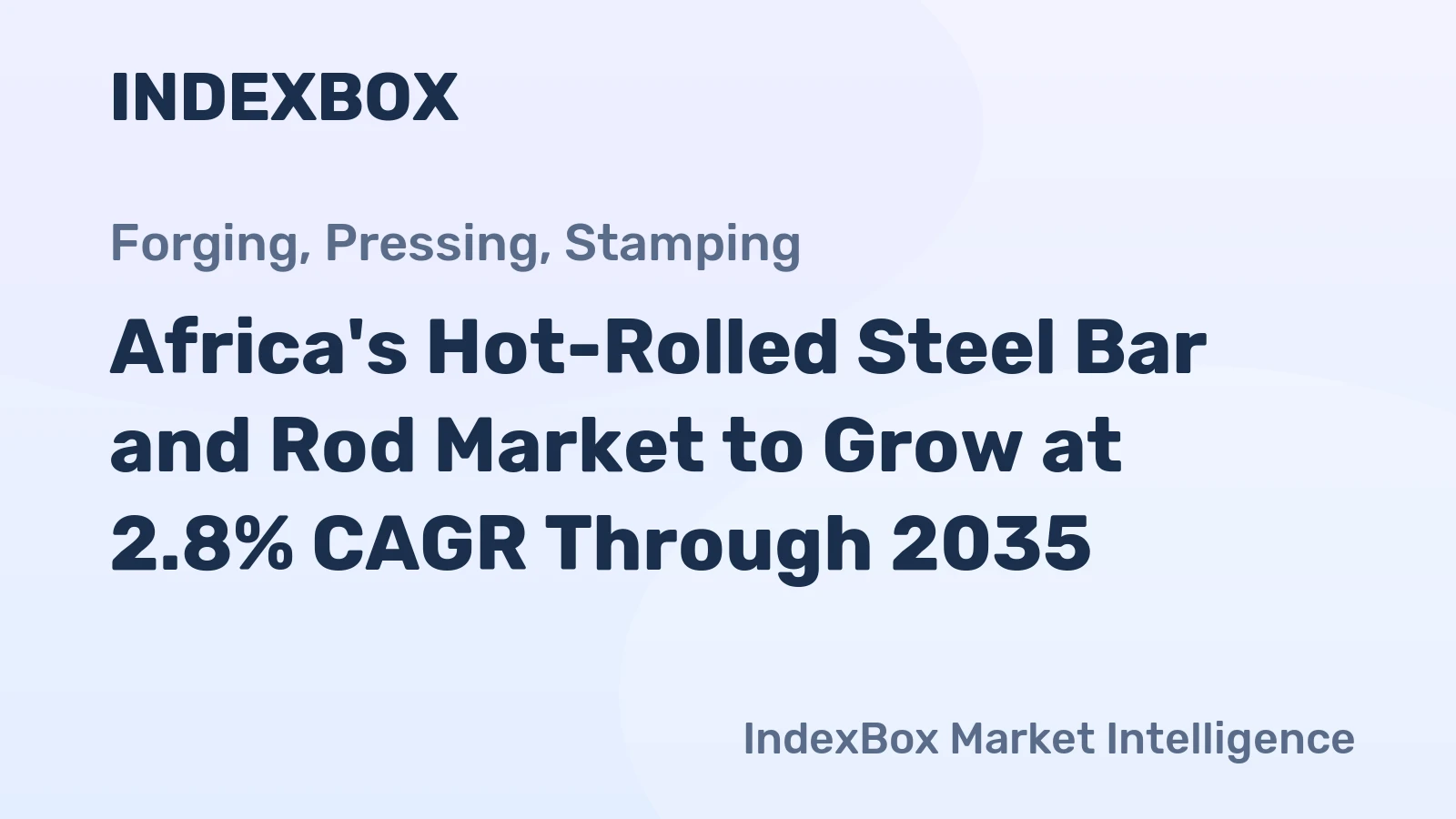 Africa's Hot-Rolled Steel Bar and Rod Market to Grow at 2.8% CAGR Through 2035