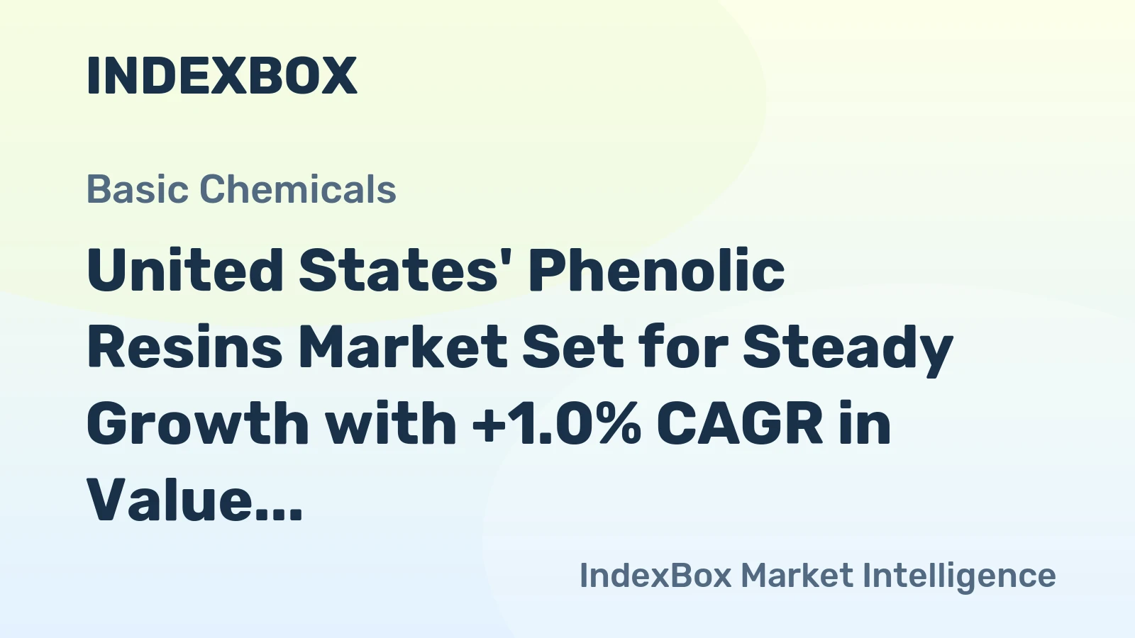 United States' Phenolic Resins Market Set for Steady Growth with +1.0% CAGR in Value Through 2035