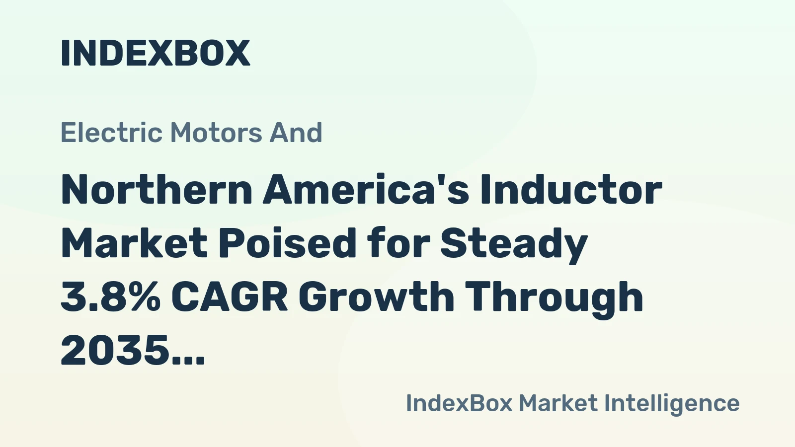 Northern America's Inductor Market Poised for Steady 3.8% CAGR Growth Through 2035