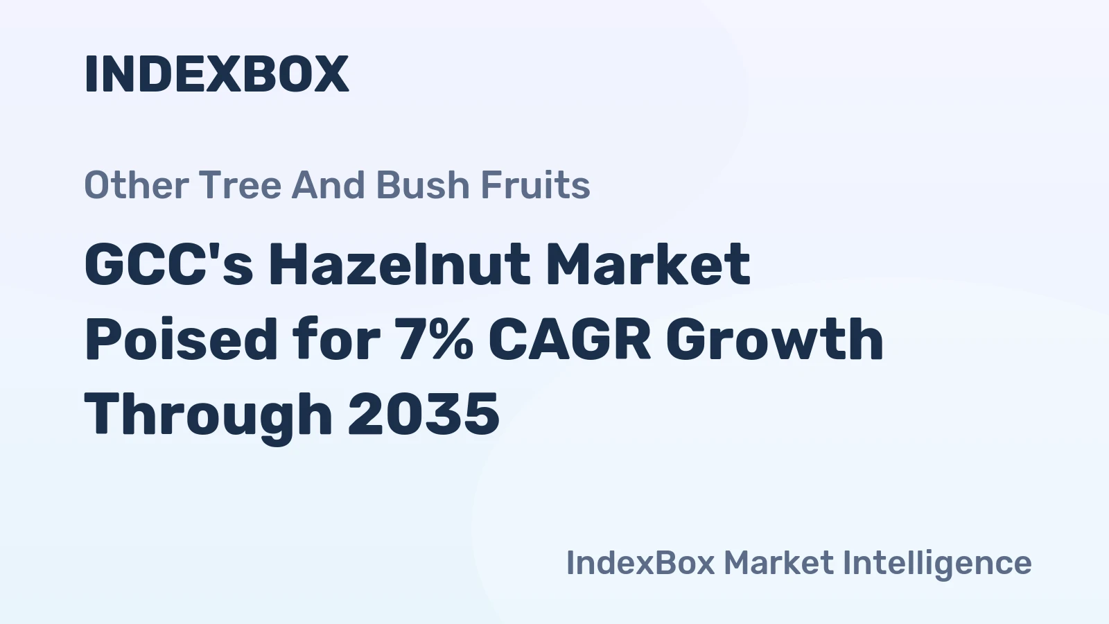 GCC's Hazelnut Market Poised for 7% CAGR Growth Through 2035
