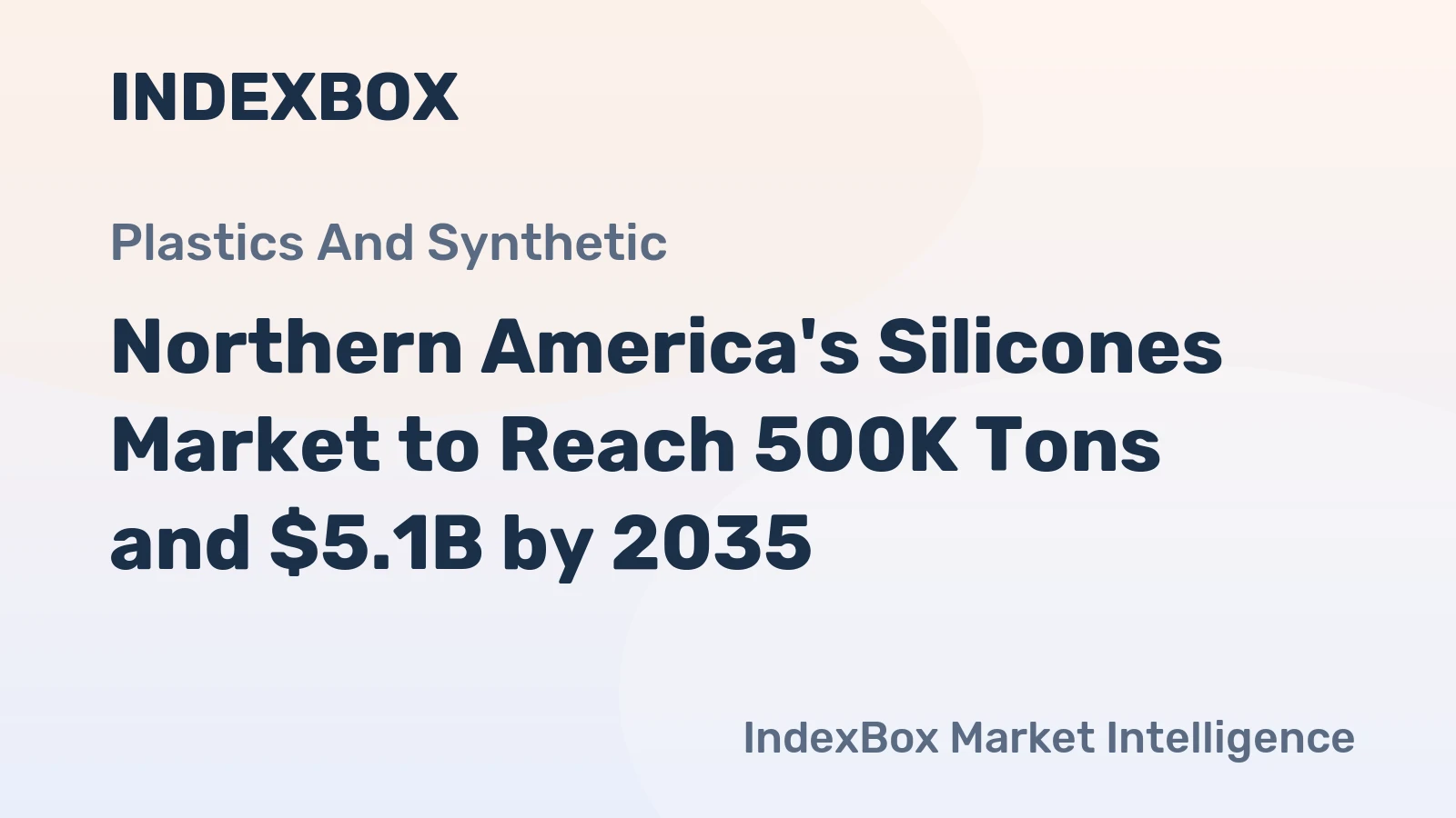 Northern America's Silicones Market to Reach 500K Tons and $5.1B by 2035