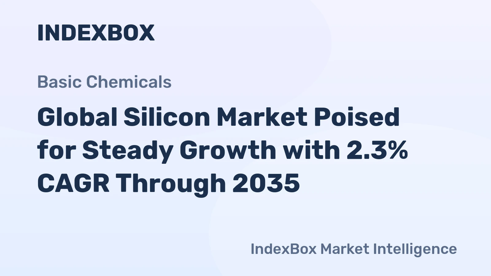Global Silicon Market Poised for Steady Growth with 2.3% CAGR Through 2035