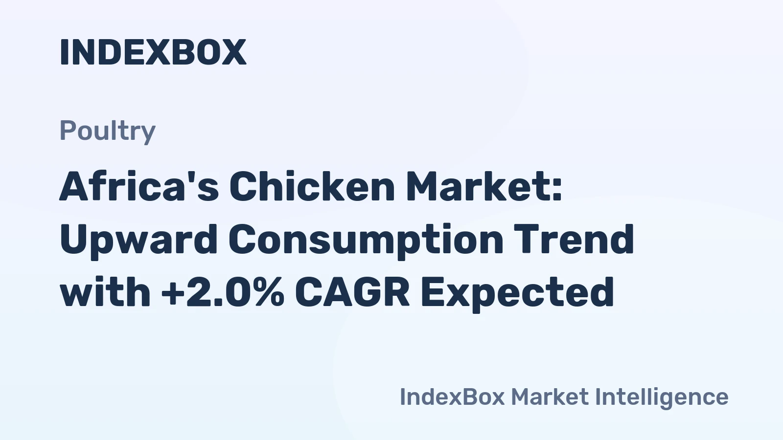 Africa's Chicken Market: Upward Consumption Trend with +2.0% CAGR Expected