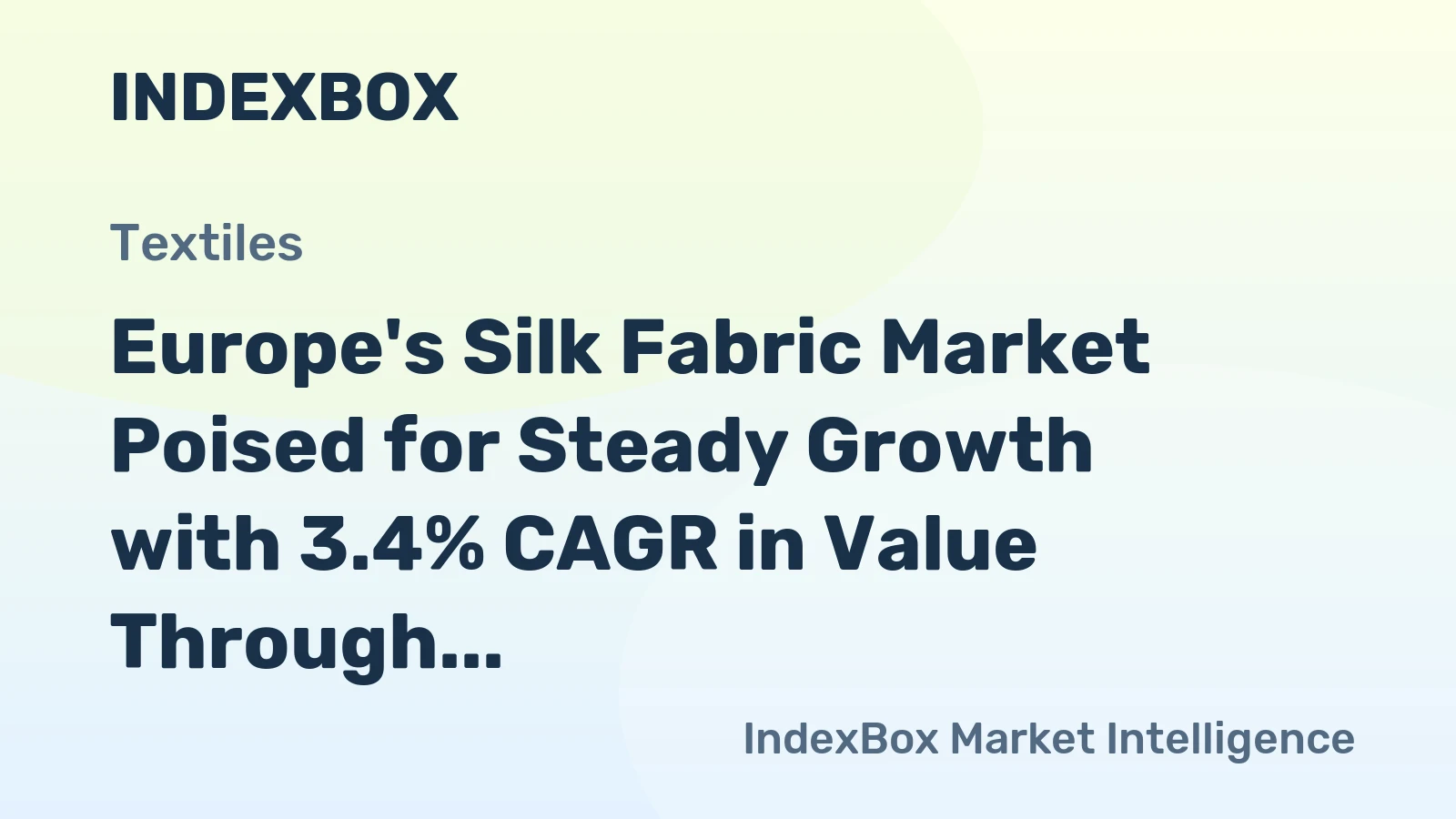 Europe's Silk Fabric Market Poised for Steady Growth with 3.4% CAGR in Value Through 2035