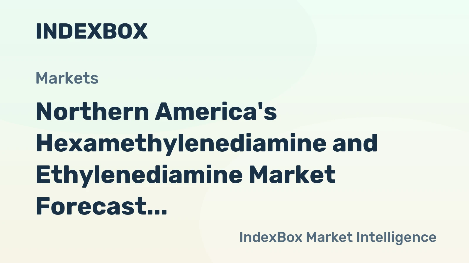 Northern America's Hexamethylenediamine and Ethylenediamine Market Forecast Shows Modest Growth Through 2035