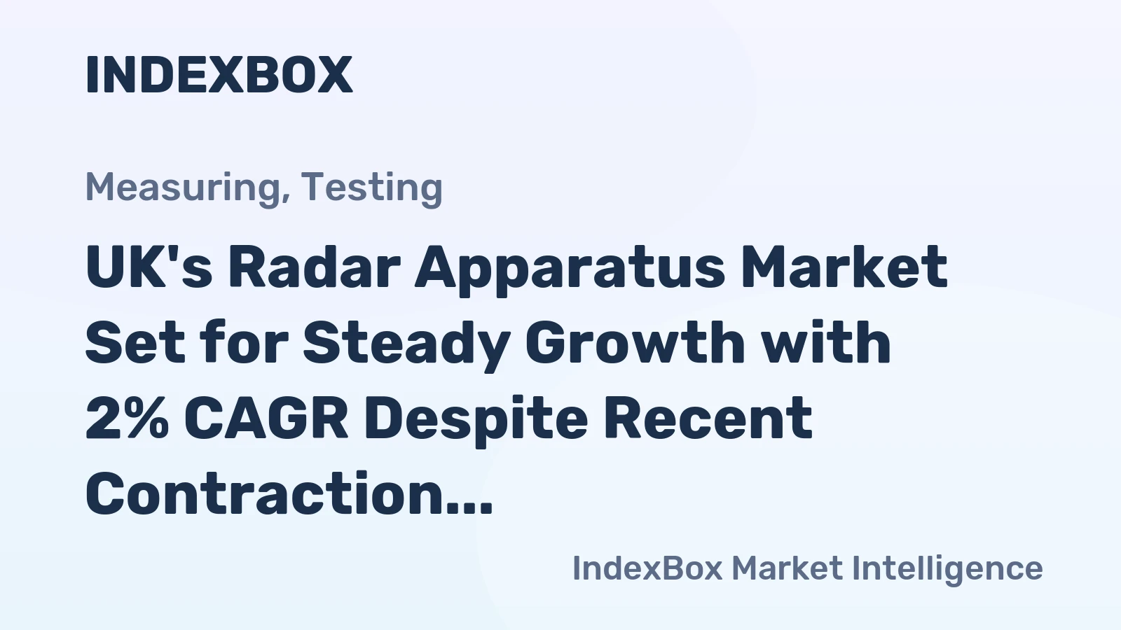 UK's Radar Apparatus Market Set for Steady Growth with 2% CAGR Despite Recent Contraction