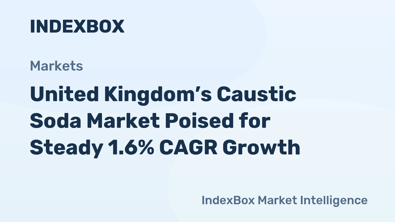 United Kingdom’s Caustic Soda Market Poised for Steady 1.6% CAGR Growth