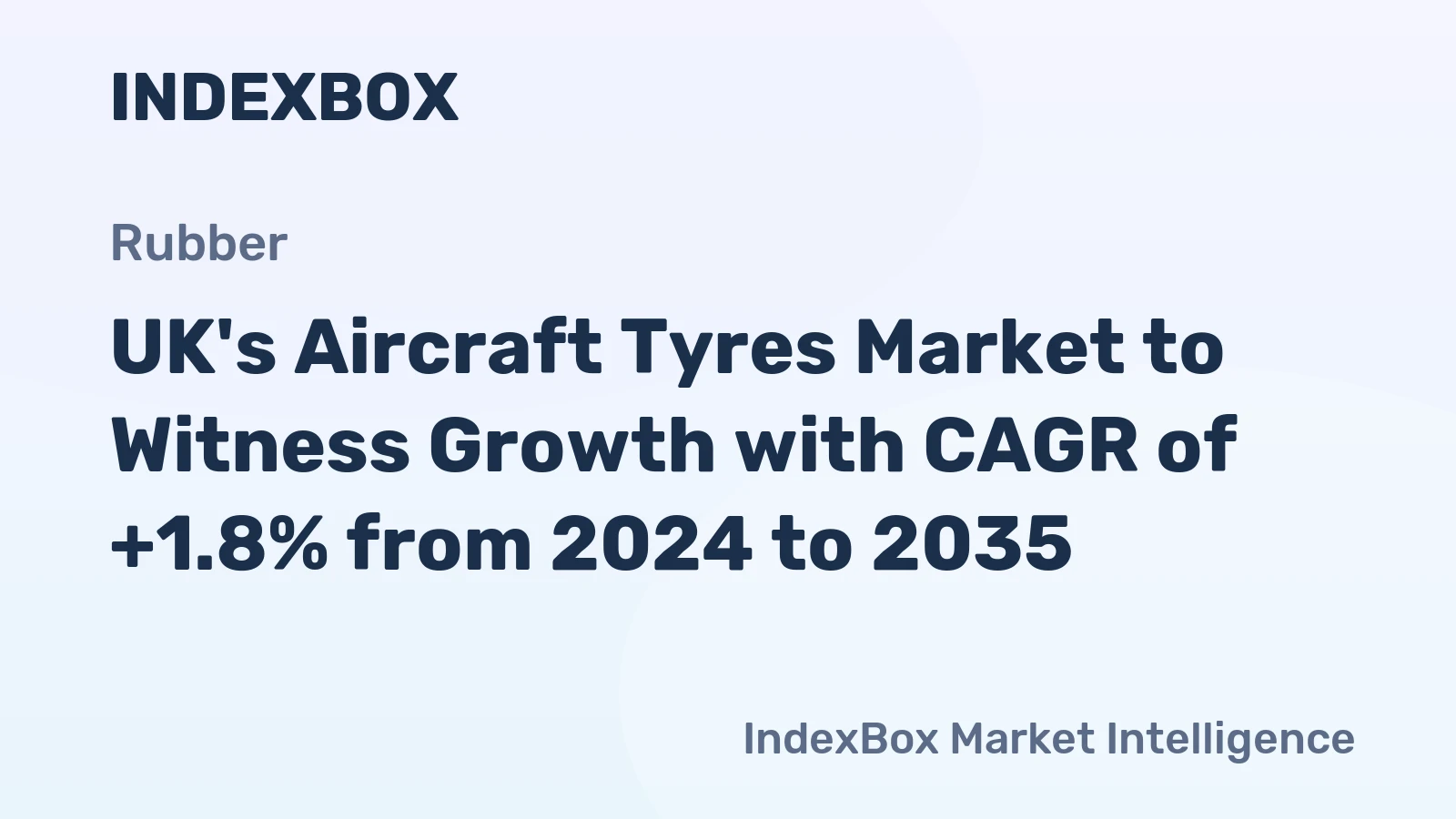UK's Aircraft Tyres Market to Witness Growth with CAGR of +1.8% from 2024 to 2035