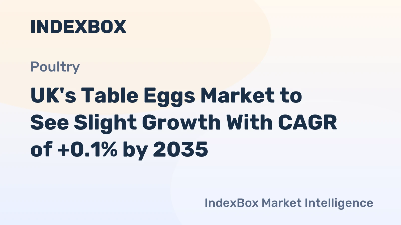 UK's Table Eggs Market to See Slight Growth With CAGR of +0.1% by 2035