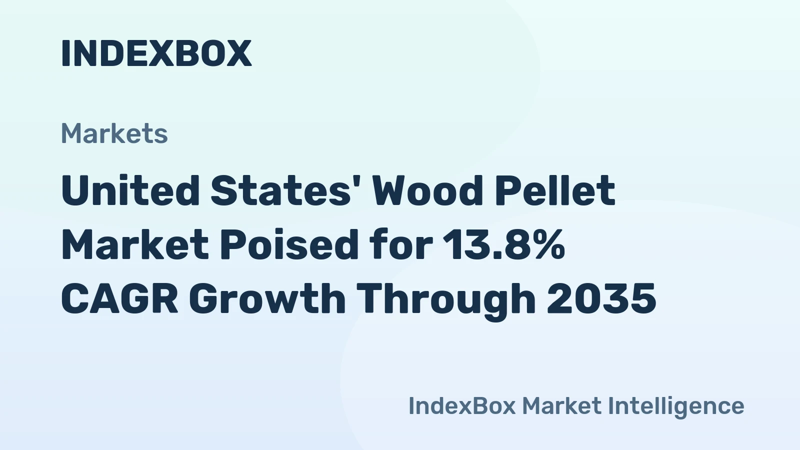 United States' Wood Pellet Market Poised for 13.8% CAGR Growth Through 2035