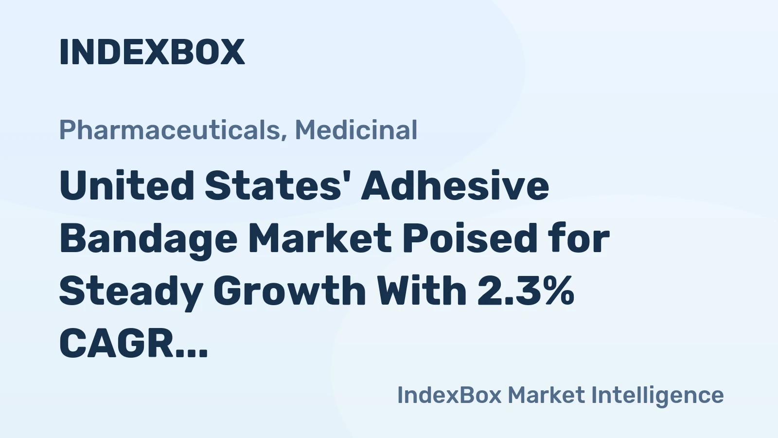 United States' Adhesive Bandage Market Poised for Steady Growth With 2.3% CAGR in Value