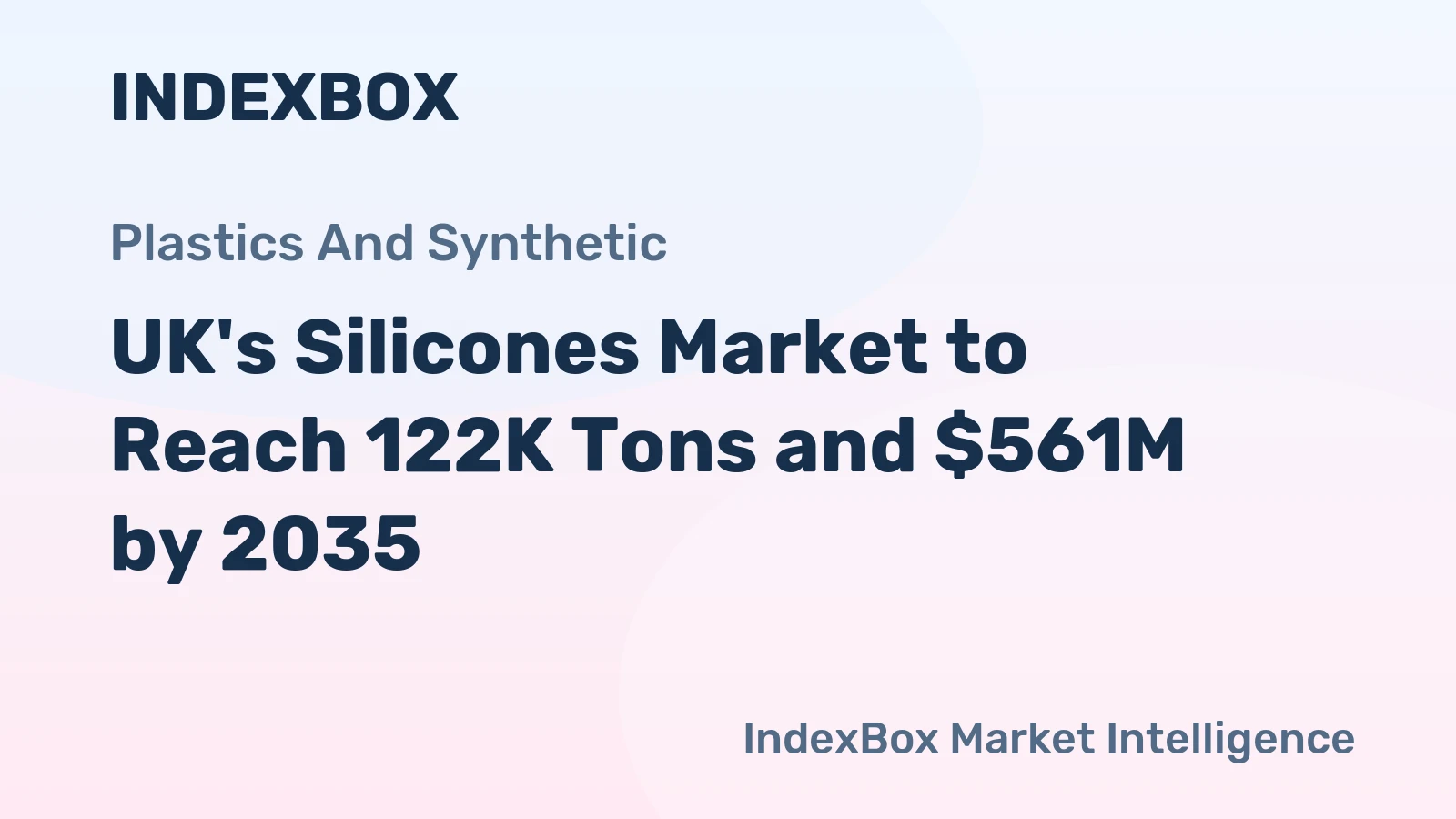 UK's Silicones Market to Reach 122K Tons and $561M by 2035