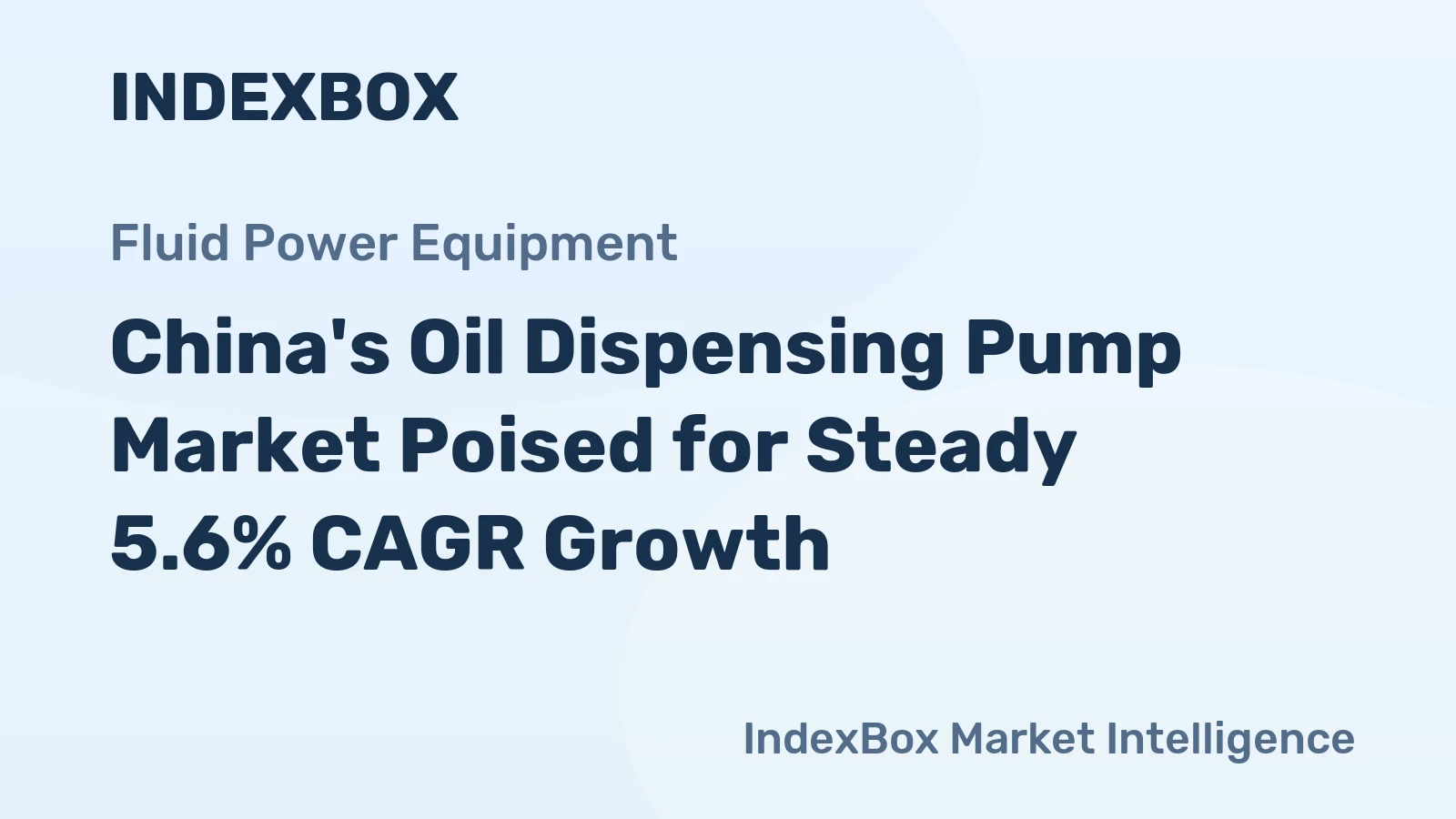 China's Oil Dispensing Pump Market Poised for Steady 5.6% CAGR Growth