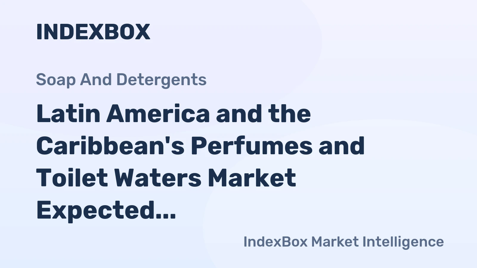 Latin America and the Caribbean's Perfumes and Toilet Waters Market Expected to Grow at a CAGR of +1.1% from 2024 to 2035