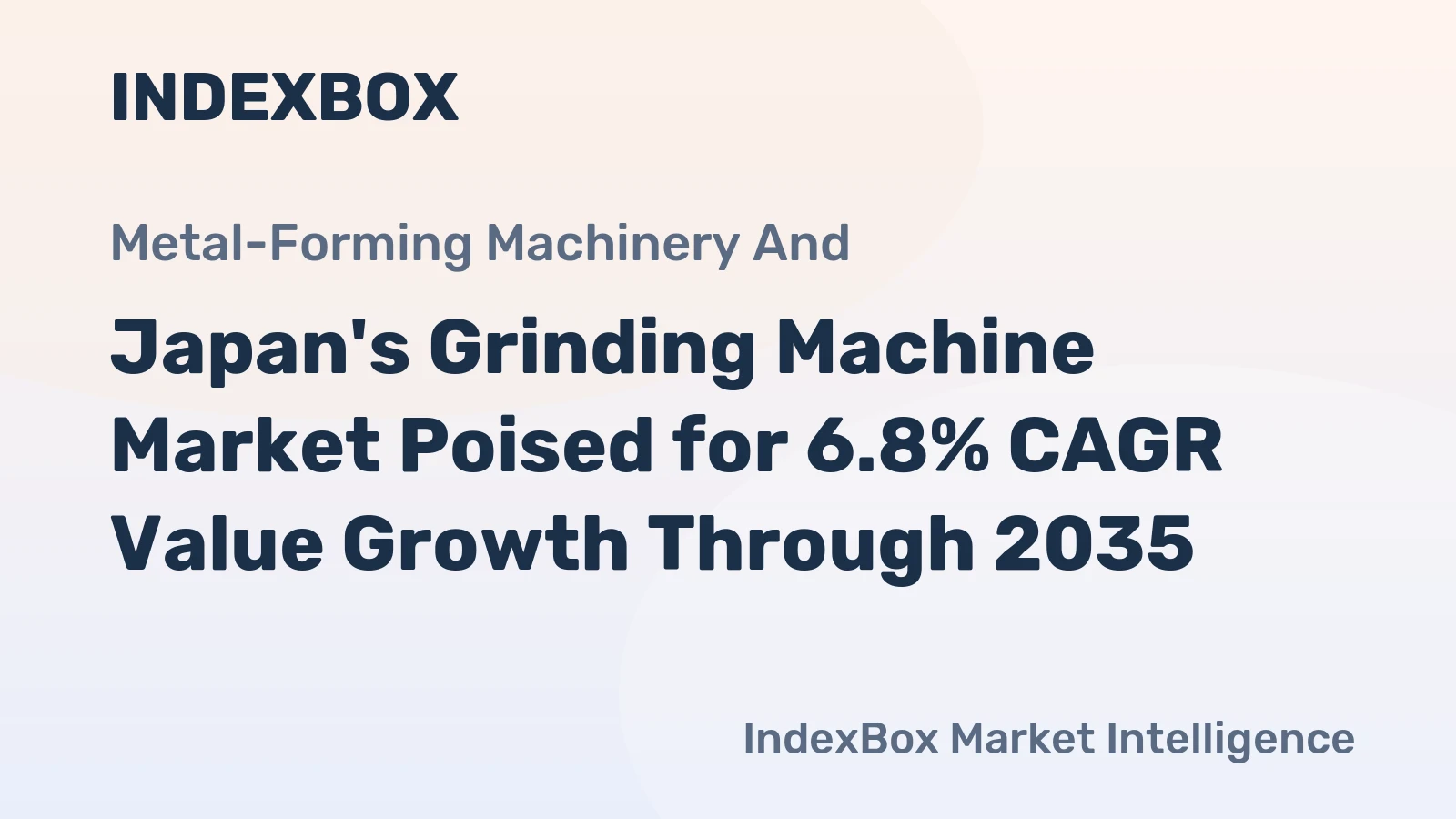 Japan's Grinding Machine Market Poised for 6.8% CAGR Value Growth Through 2035