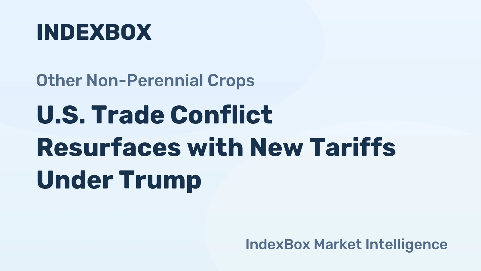 U.S. Trade Conflict Resurfaces with New Tariffs Under Trump