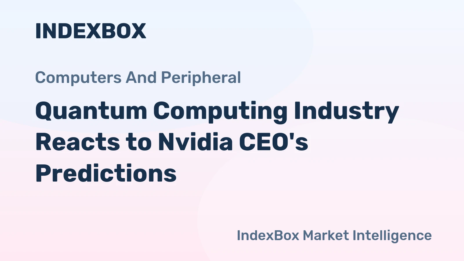 Quantum Computing Industry Reacts to Nvidia CEO's Predictions