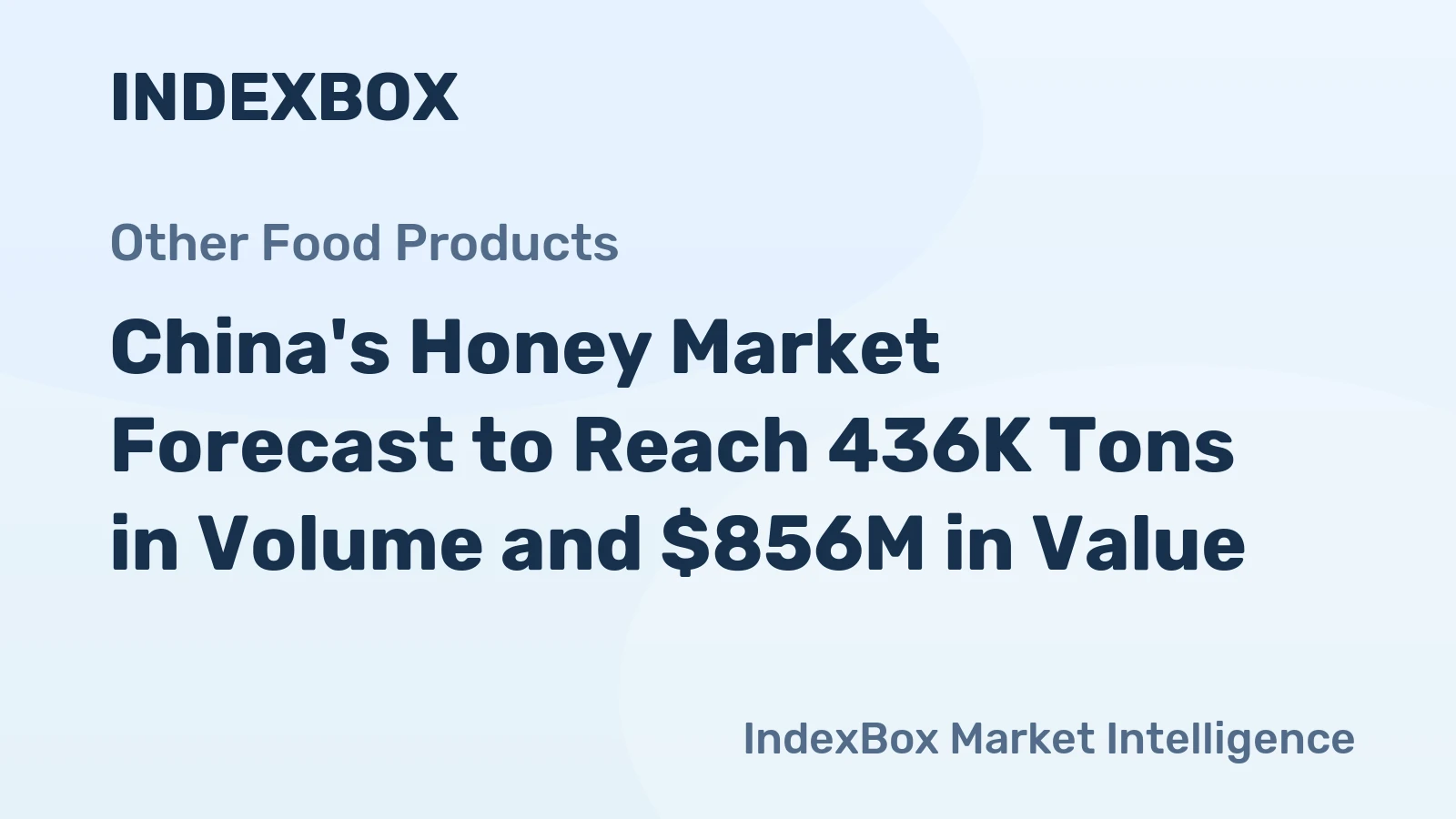 China's Honey Market Forecast to Reach 436K Tons in Volume and $856M in Value